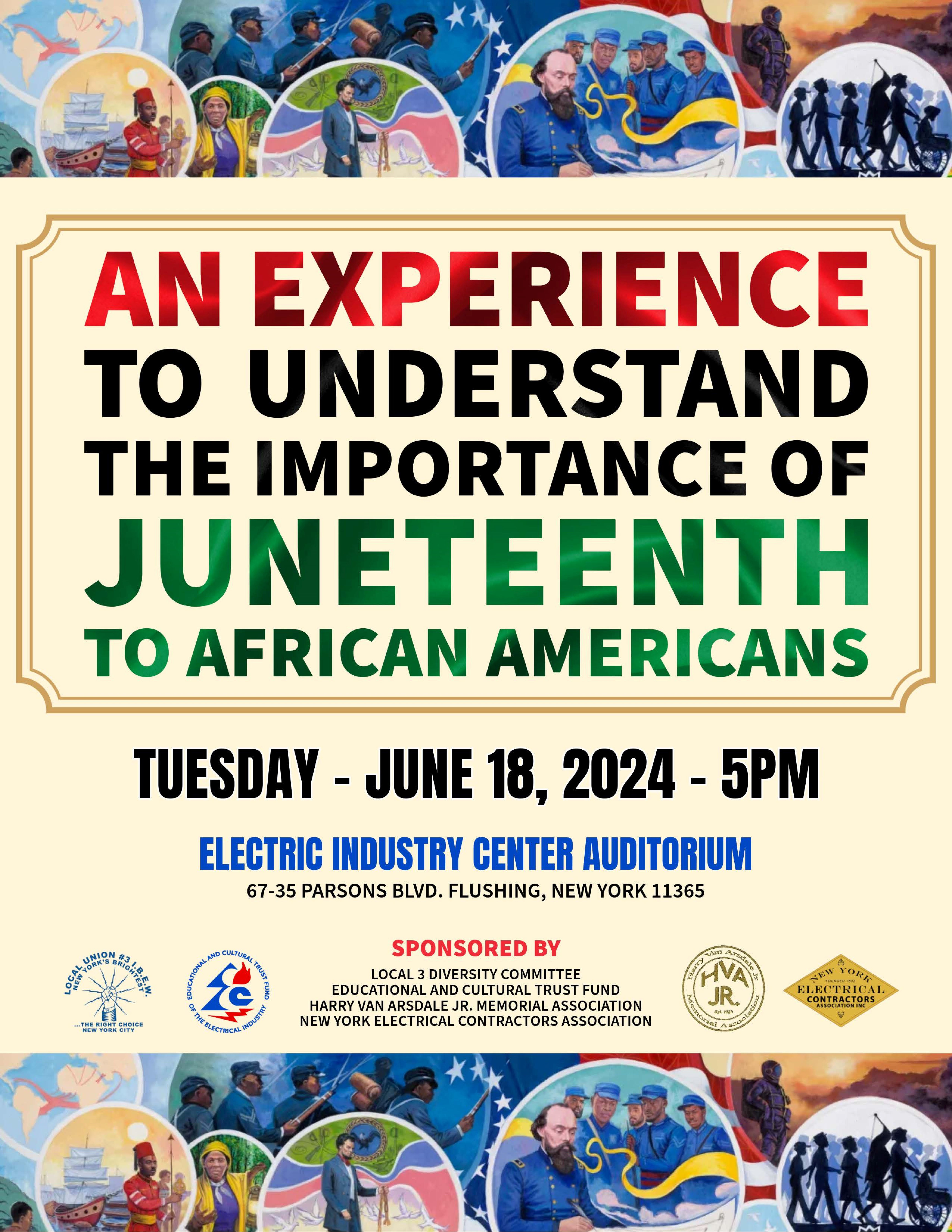 Juneteenth Forum | Local Union No. 3 IBEW