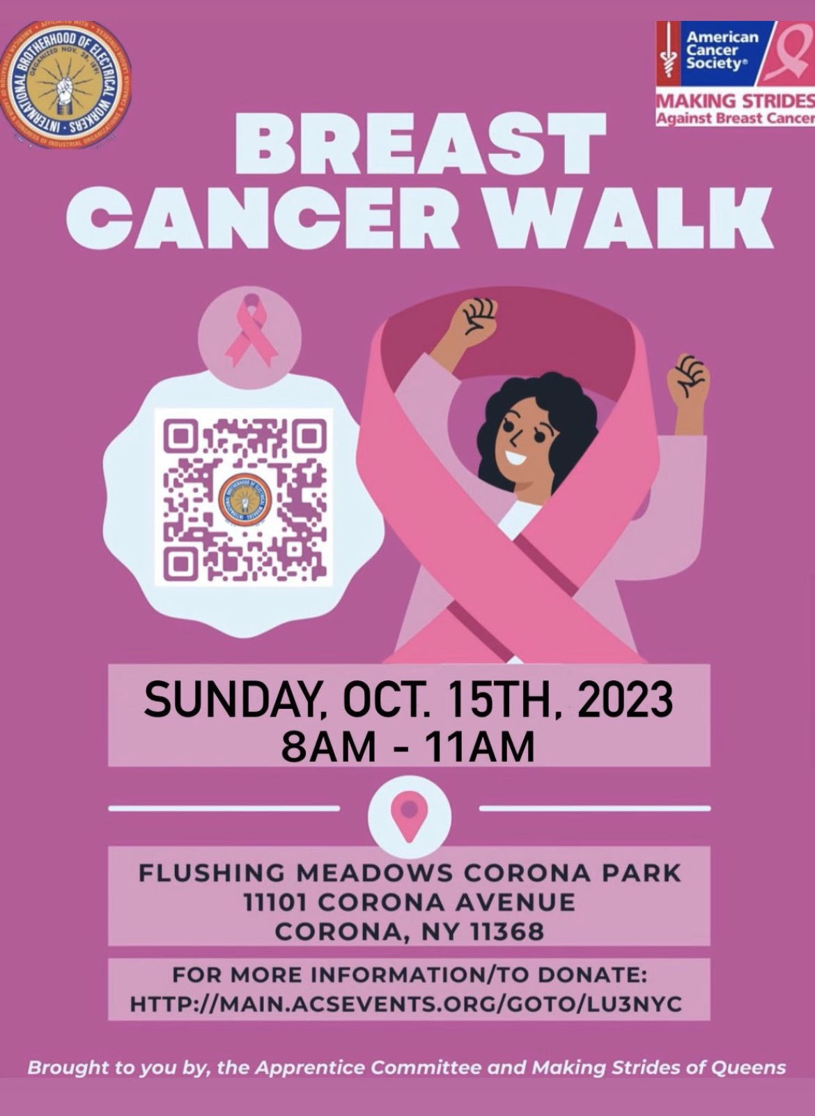 Breast Cancer Walk | Local Union No. 3 IBEW
