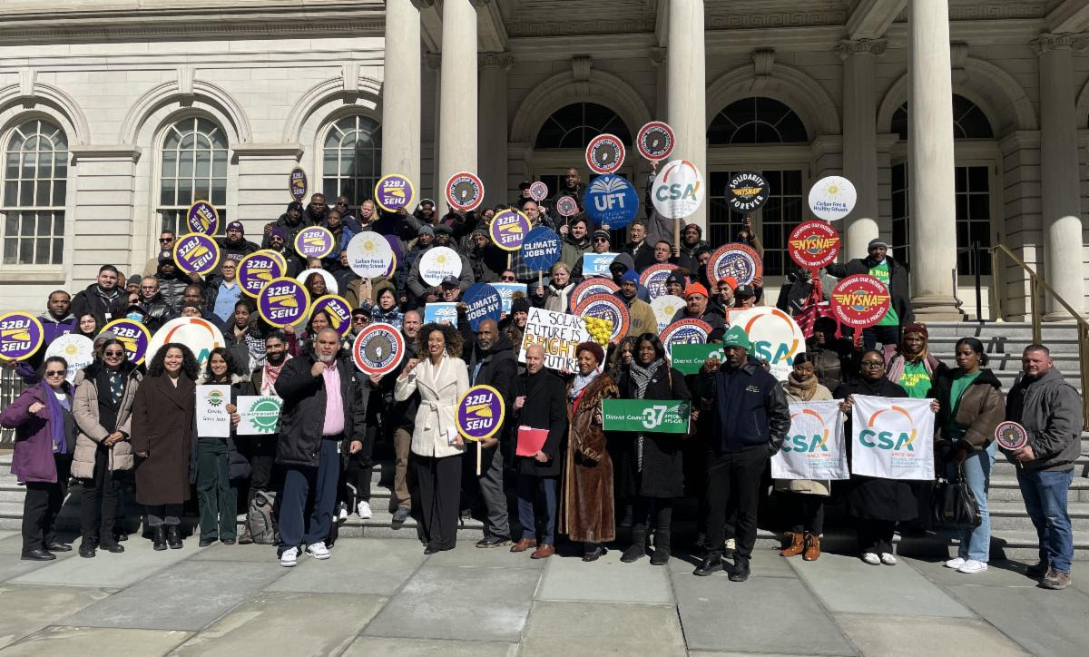 Local 3 Stands Up for "Green" Union Jobs | Local Union No. 3 IBEW