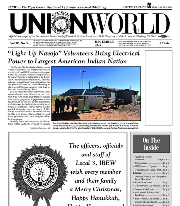 IBEW 3 | Local Union No. 3 IBEW