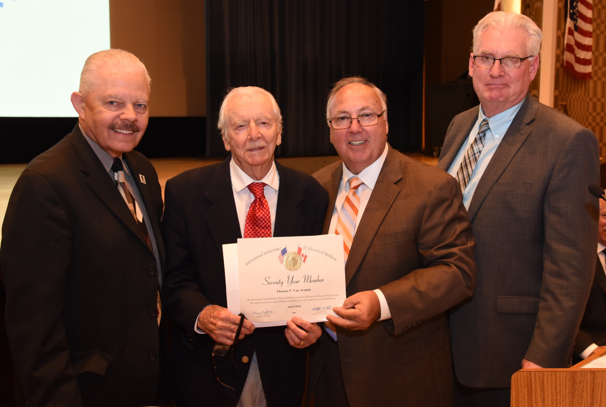 Local 3 Honors: 50-55-60-65-70-75-80-Year Members | Local Union No. 3 IBEW