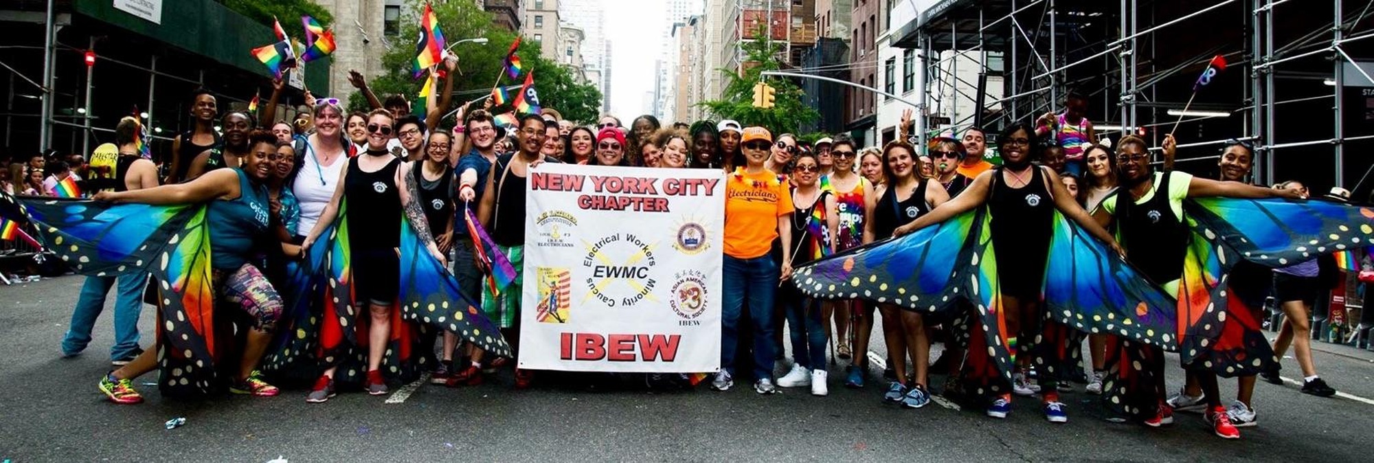 Local 3 Marches in the 2017 Pride Parade | Local Union No. 3 IBEW