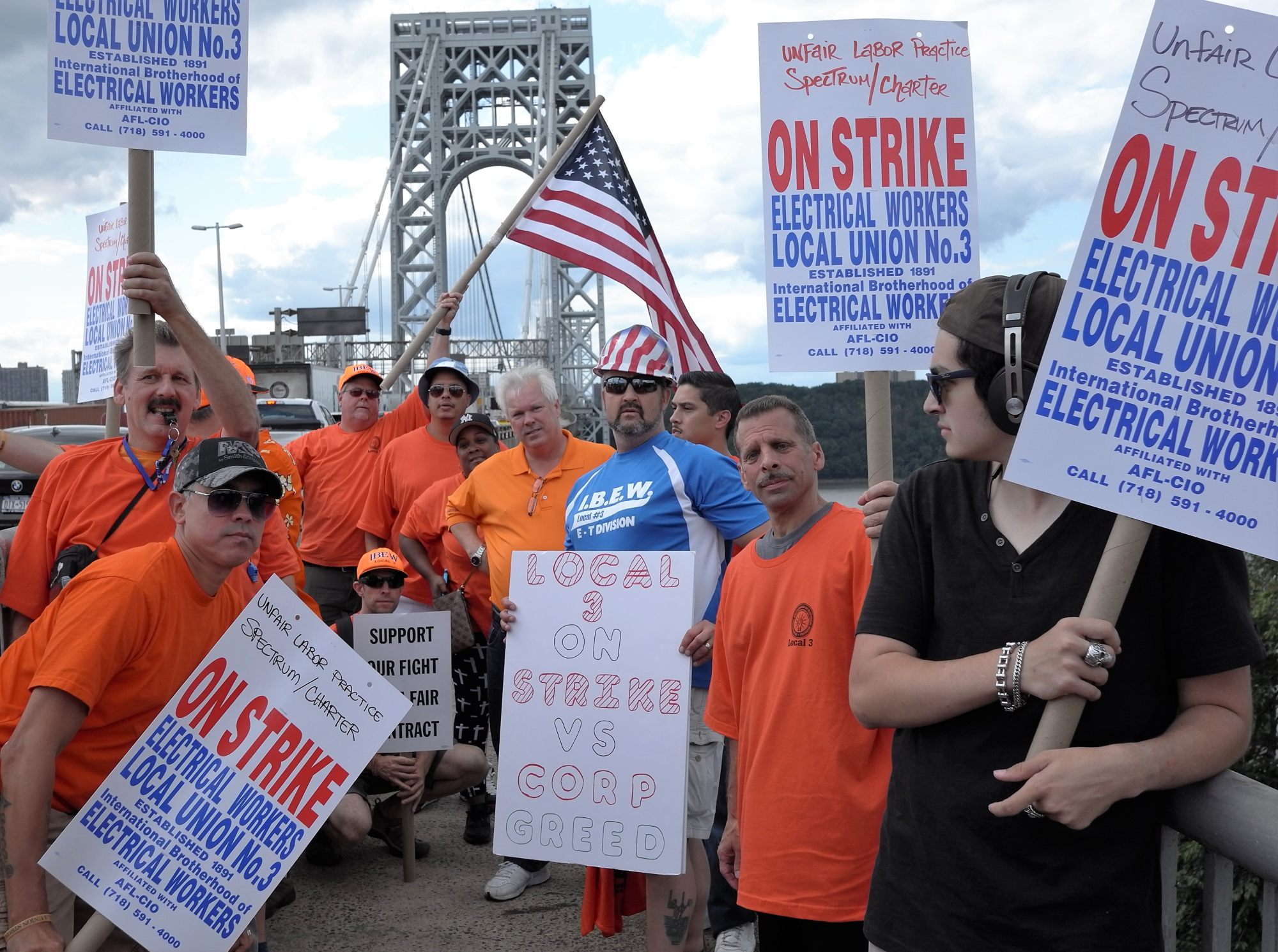 Raging Spectrum Rally Shakes Brooklyn And Manhattan | Local Union No. 3 ...