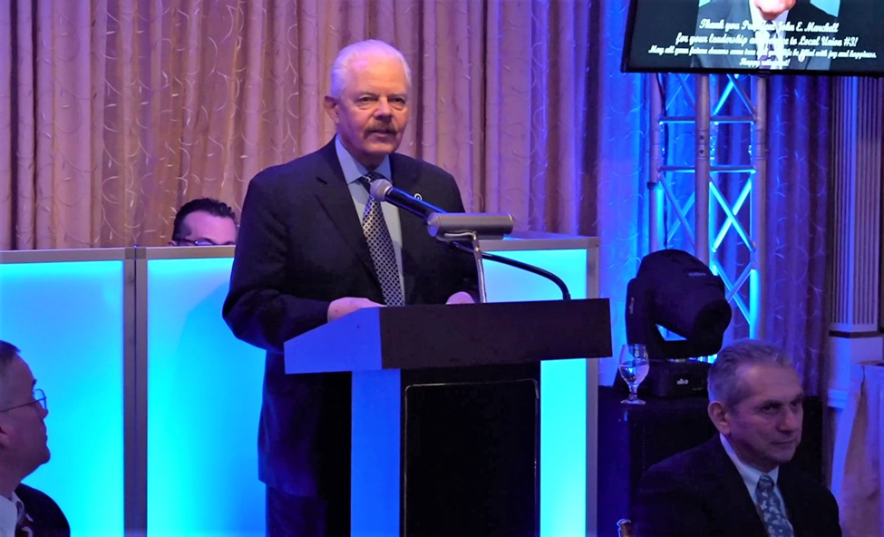 Local 3 Celebrates Past President John E. Marchell’s 50-Year Career ...