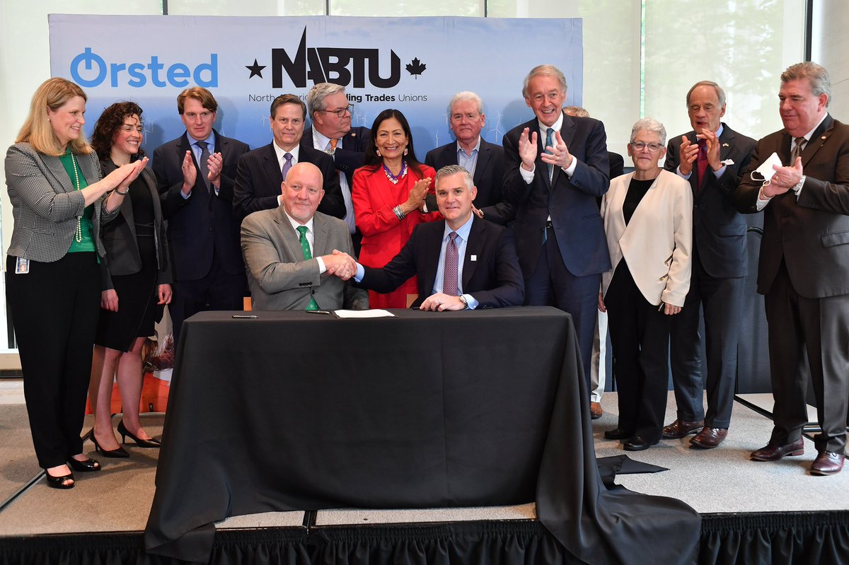 Building Trades Unions and Ørsted Agree to Historic PLA | Local Union ...