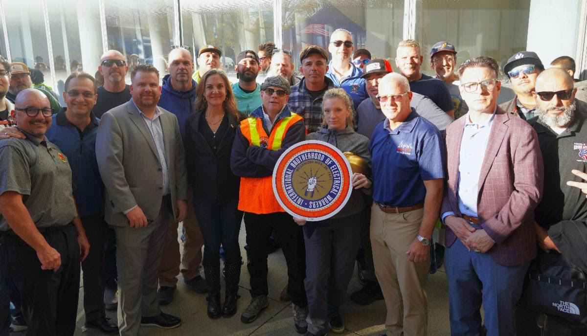 "All Trades Rally" Stands Up for Union-Built NYC | Local Union No. 3 IBEW